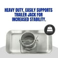 Jeremywell A-Frame Trailer Jack 5,000 lbs Capacity Heavy Duty w ...