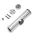 2pcs 316 Stainless Steel Clamp On Fishing Rod Holder Set For Marine ...