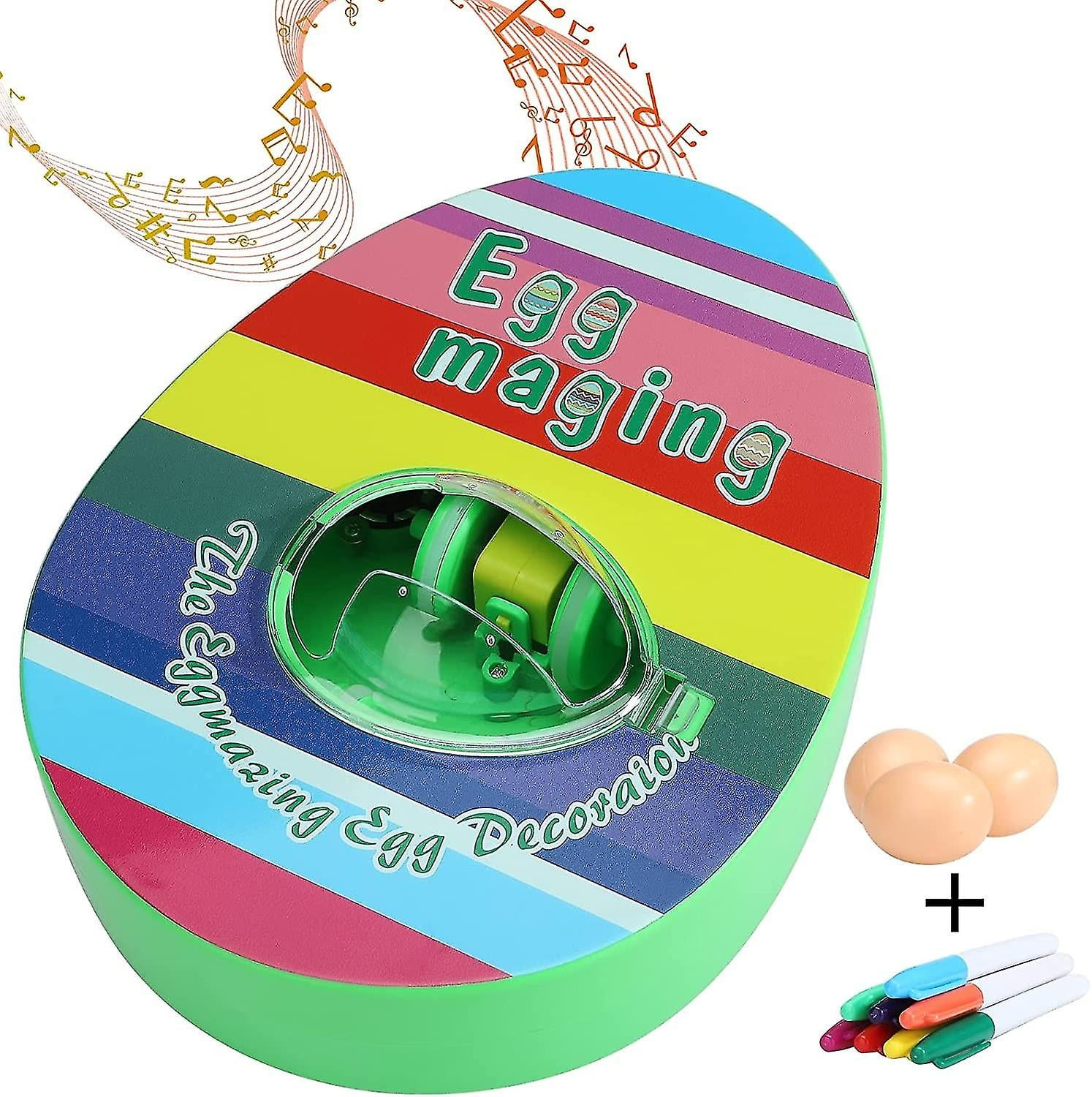Easter Egg Decorating Kit, Electric Easter Egg Painting Machine With 8 ...