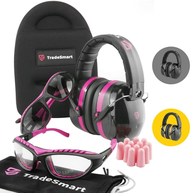 TRADESMART Hearing Protection for Shooting Range/Ear and Eye Protection ...