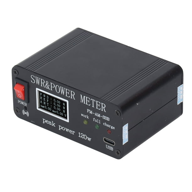 Shortwave Antenna Power Meter,1.8MHz‑50MHz SWR Power Wavelength ...