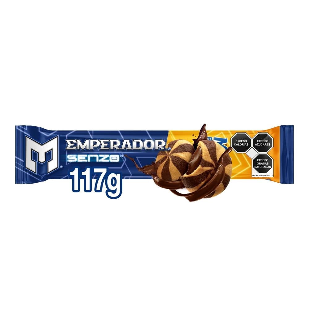 Galletas Emperador Senzo con relleno sabor a chocolate 117 g | Walmart ...