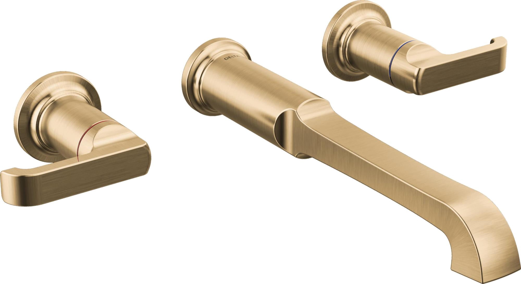 Delta T5789-Lhp-Wl Tetra Wall Mounted Two Handle Tub Filler - Lumicoat ...