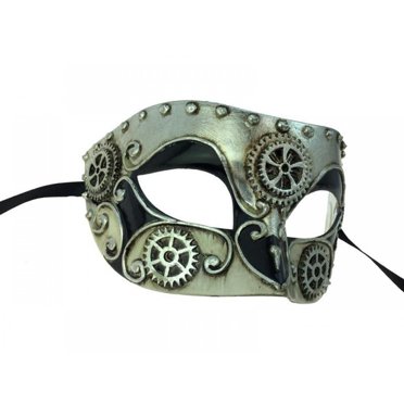 Attitude Studio Steampunk Mechanical Human Full Face Mask Goggles ...