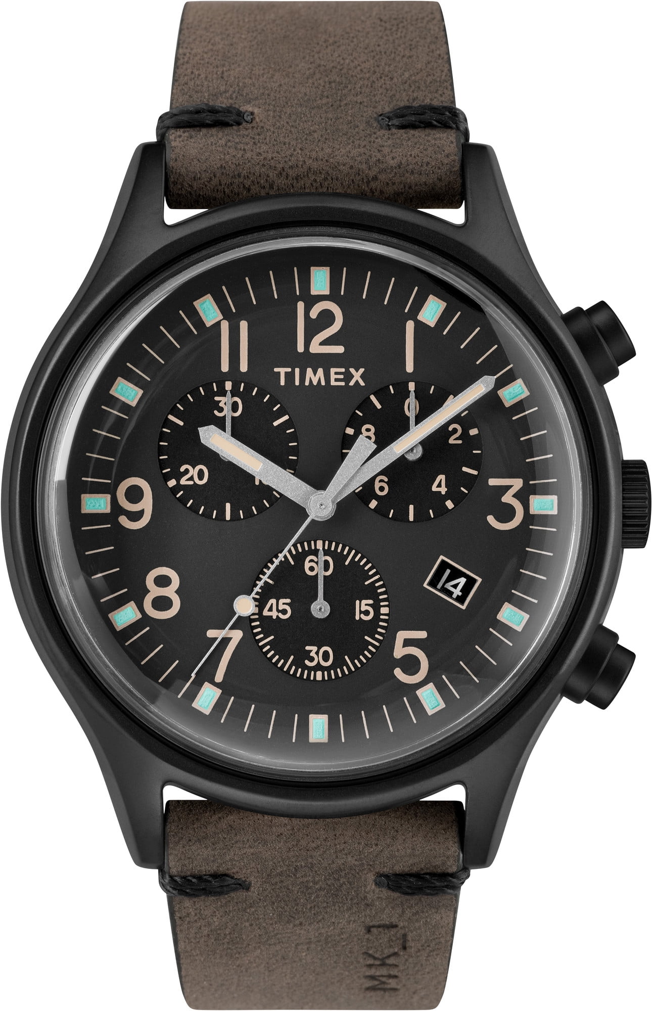 Military MK1 Timex Style Mens Watch / Black - Walmart.com