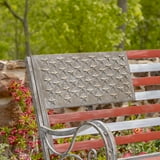 Well Made Metal American Flag Bench - Walmart.com