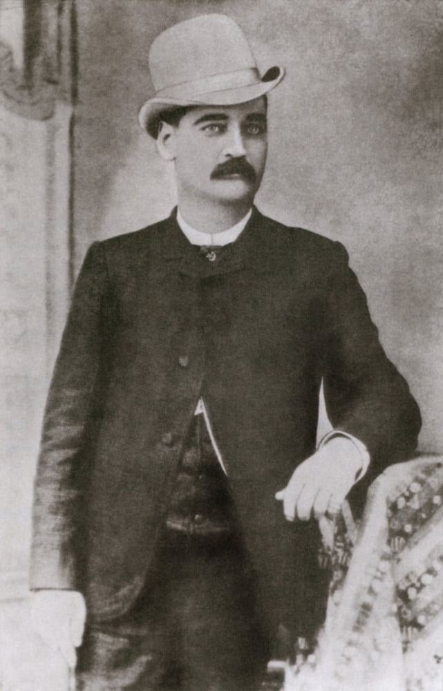 Bat Masterson (1853-1921) History (18 x 24) - Walmart.com - Walmart.com