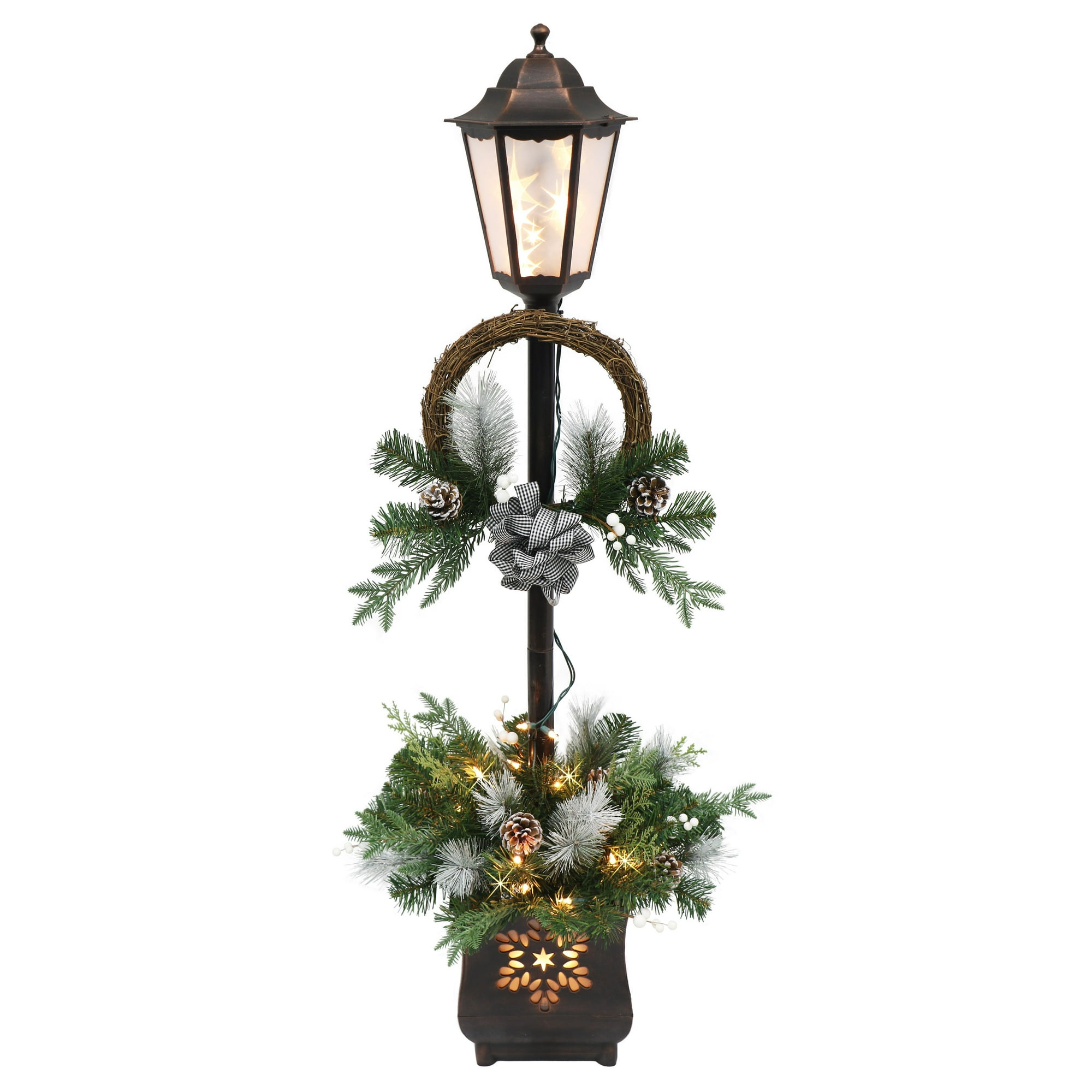 Click here for Puleo International Pre Lit 4 Ft. Christmas Lamp P... prices