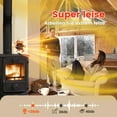 Wood Stove Fan Heat Powered | Non Electric Heat Activated Fan for Wood ...