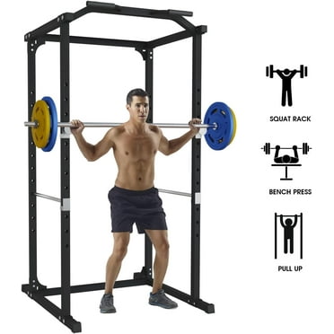 French Fitness Folding Cable Power Rack / Cage (New) - Walmart.com