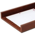 Rustic Brown Leather Letter Tray - Walmart.com