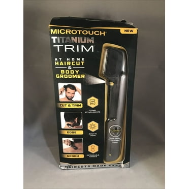 Micro Touch Titanium Trim, Hair And Body Groomer Tool, 1 Ea.. - Walmart.com