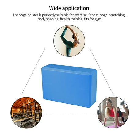 EVA Gym Blocks Foam Brick EVA Gym Block Training Exercise Fitness Set ...