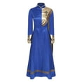 Aiihoo Womens Church Priest Robe Praise Dance Tunic Overlay Dress ...