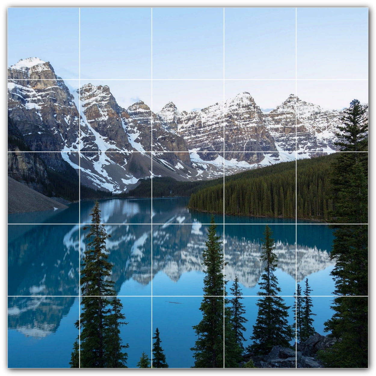 Picture-Tiles.com: Mountains Ceramic Tile Wall Mural WAL500851-55XL. 60 ...