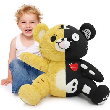 MorisMos Jumbo Teddy Bear 51'' Giant Stuffed Animal with Footprints ...