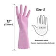 Cleaning Gloves Blue+white+pink Small (Pack of 3) Household Reusable ...