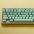 RREGER-ULTRAEQUIP Jade Keycaps, 160 Keys Double Shot, PBT RSA Profile ...