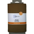 Mainstays 42" x 1.5 yd Cotton Light-weight Flannel Solid Precut, Brown ...