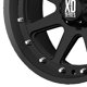 17" Black Addict XD798 Wheel by KMC Wheels XD79879050718 - Walmart.com