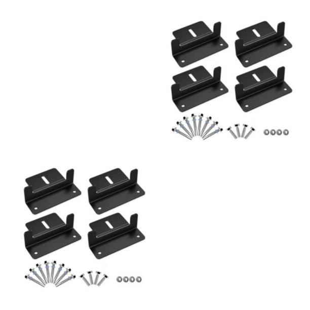 keepw Aluminum Alloy RV Solar Panel Mounting Z Brackets With Wench Z ...