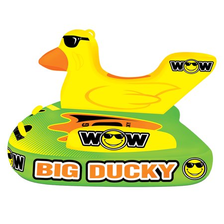 WOW Watersports 18-1140 Big Ducky 3 Rider Towable Boating Lake Tube ...