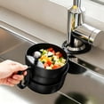 Njshnmn Kitchen Waste Collector Quick Drain Strainer Faucet Drain ...