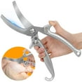 Heavy-Duty Stainless Steel Poultry Shears, Multifunctional Kitchen ...