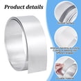 Aluminum Wire Flat Craft Wire Bezel Strip Wire for Cabochons Jewelry ...