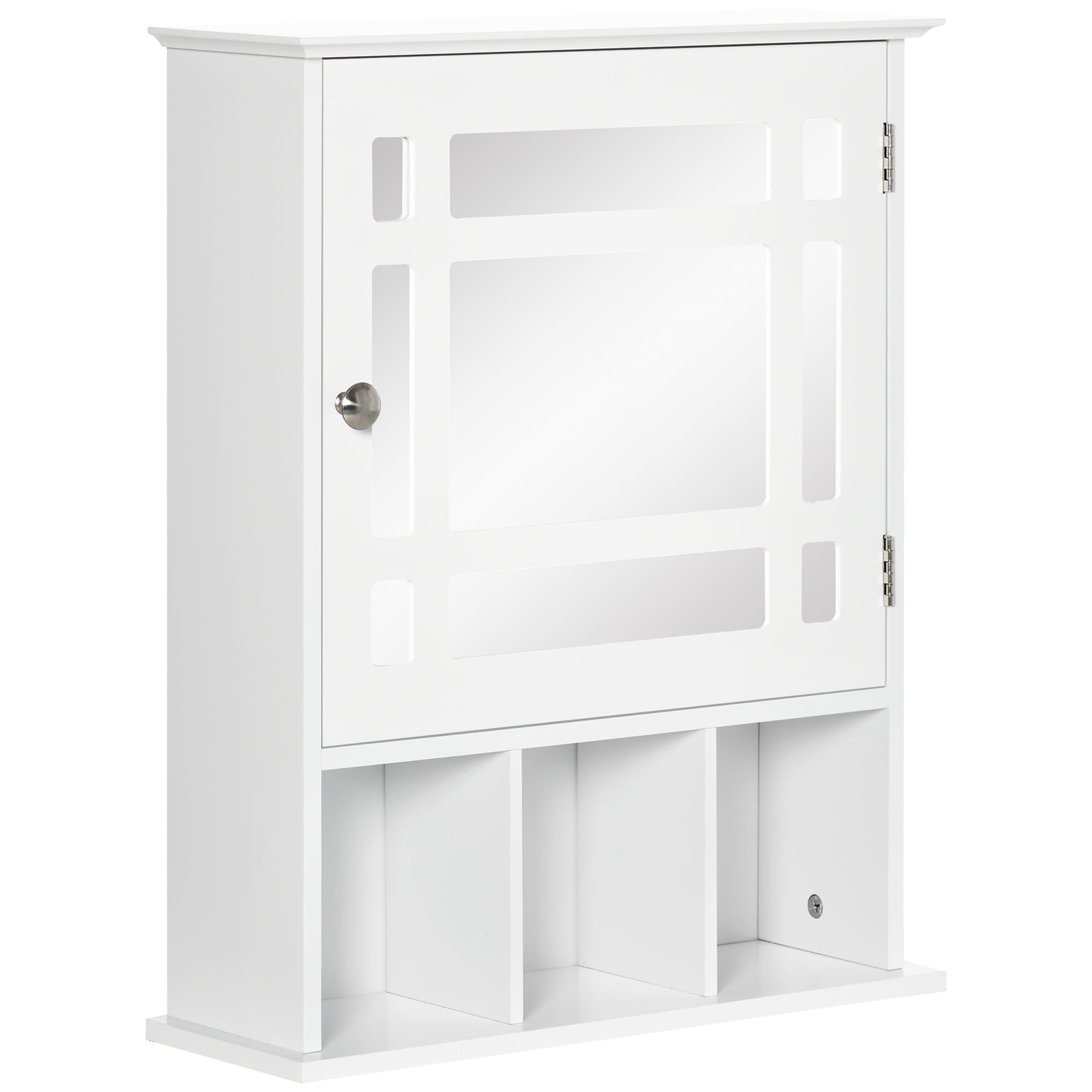 Click here for Kleankin Bathroom Mirror Cabinet  Wall Mount Medic... prices