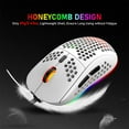 ZIYOULANG Ultralight Wired Gaming Mouse, Lightweight Honeycomb Shell, 4 ...