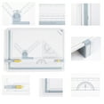 XDMTWLKJ Inch Plastic A3 Drafting Table Drawing Board Graphic ...