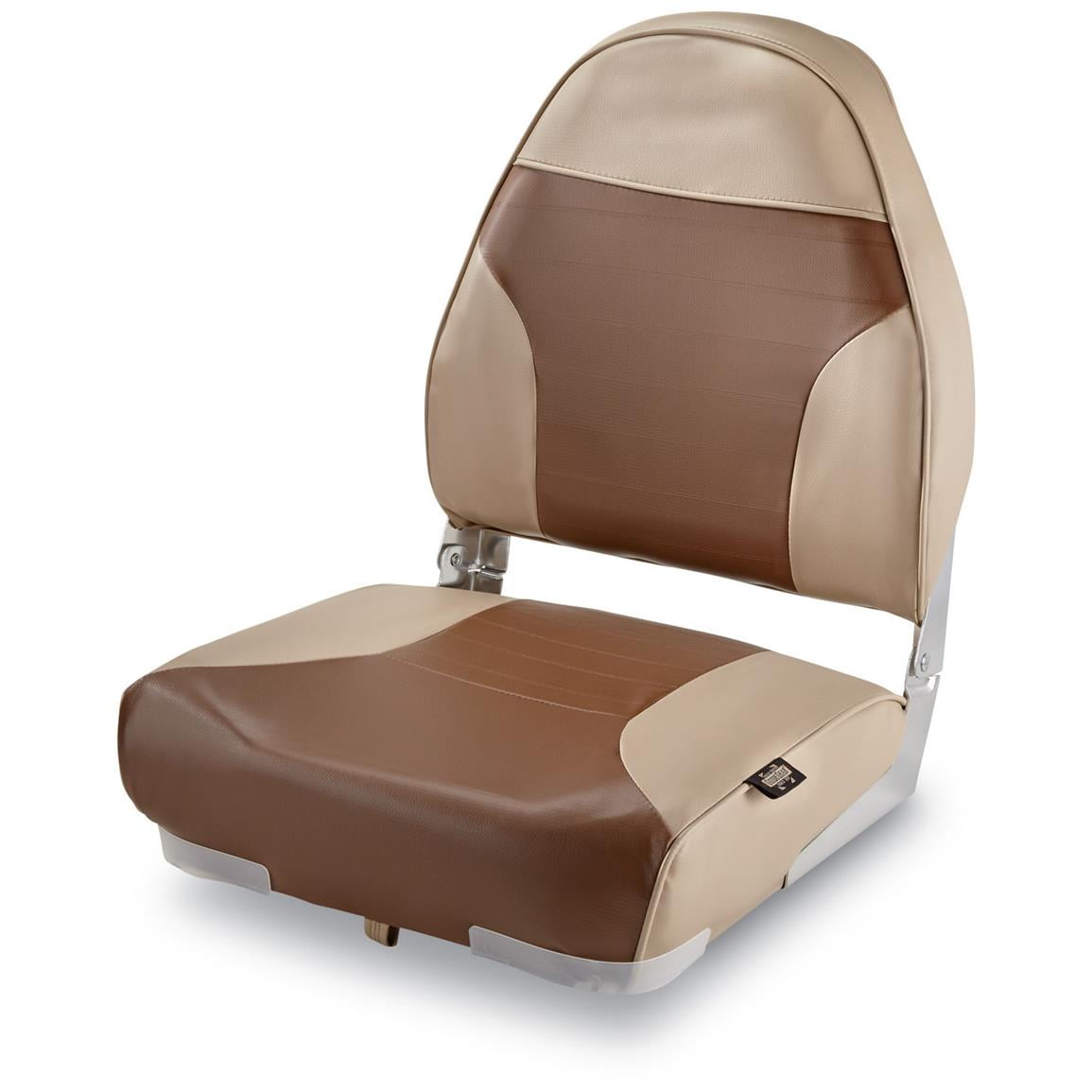Guide Gear High-Back Folding Boat Seat, Fold-Down Comfortable Padded ...