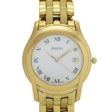 Gucci Ya126401 Diamond Watch White Dial 38mm Stainless Steel Rose PVD 1 ...