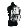 Eastsport Spark Clear Backpack, Black (6-Pack) - Walmart.com