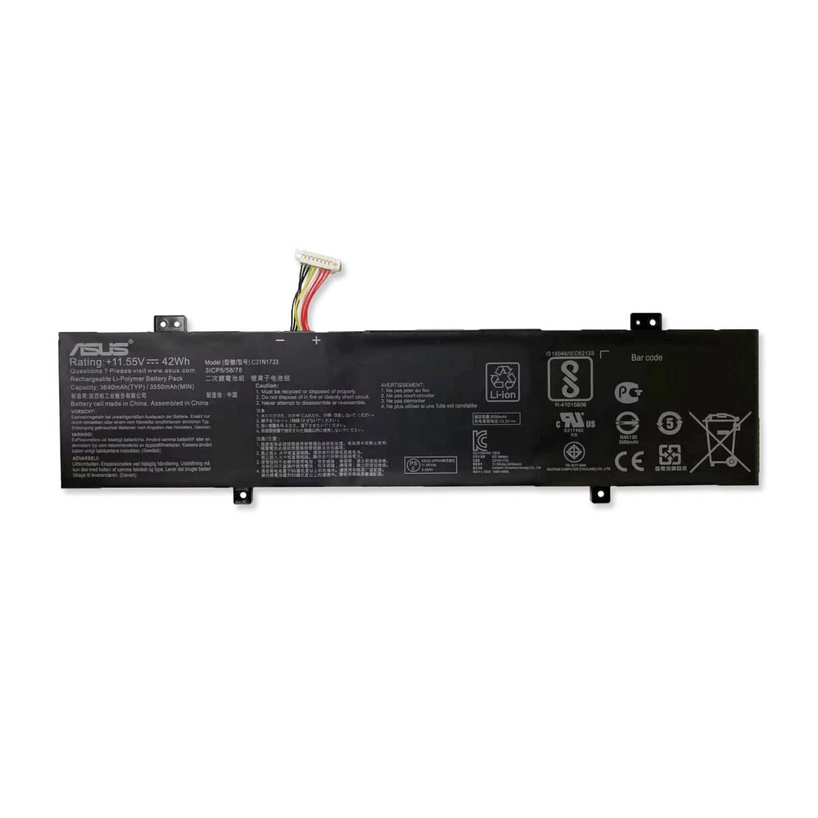 Click here for New Genuine C31n1733 Battery For Asus Vivobook Fli... prices