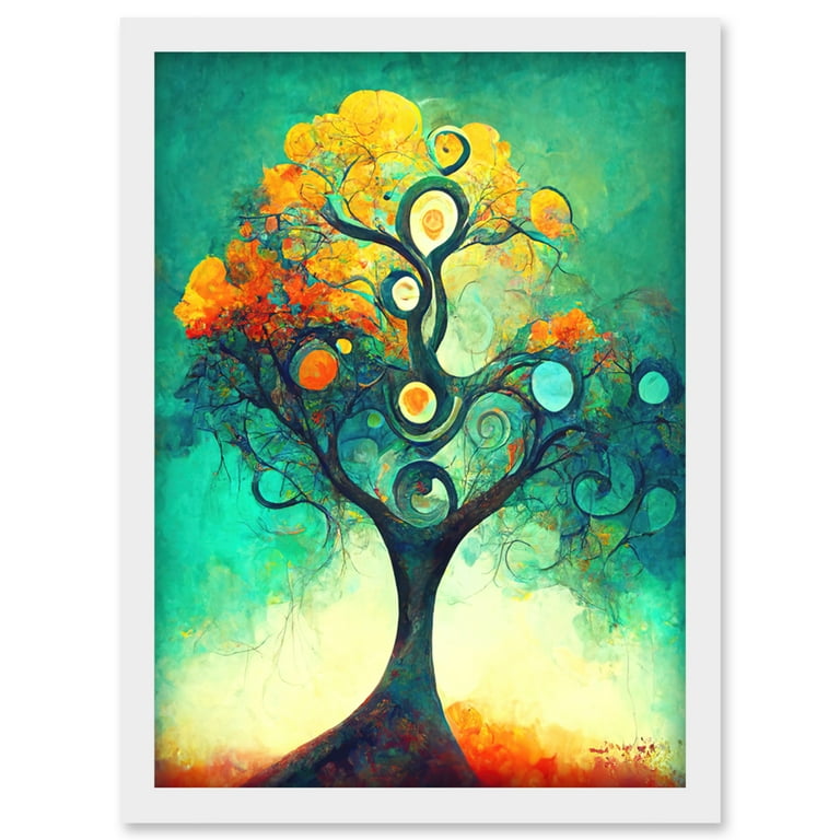 Abstract Fall Paintings