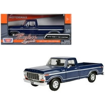 1979 Ford F-150 Pickup Truck 2 Tone Blue/Cream 1/24 Diecast Model Car ...