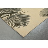 Terrace Palm Rug-Color:Off White/Neutral,Size:7'10"Lx7'10"Wx0.125"H ...