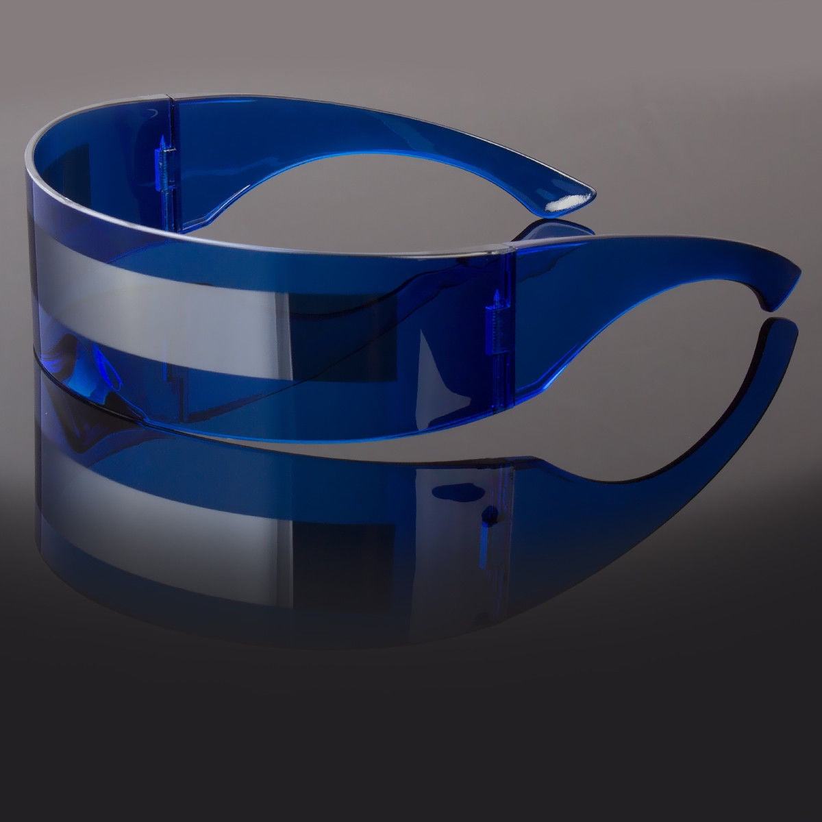 Futuristic Robocop Cyclops Outter Space Robot Shield Sunglasses ...