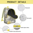 Cute Boho Daisy Travel Backpack – Artistic Floral Vintage Pattern ...