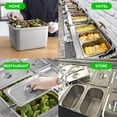 9Pack Steam Table Pans Stainless Steel Hotel Pans with Lids, Multiple ...