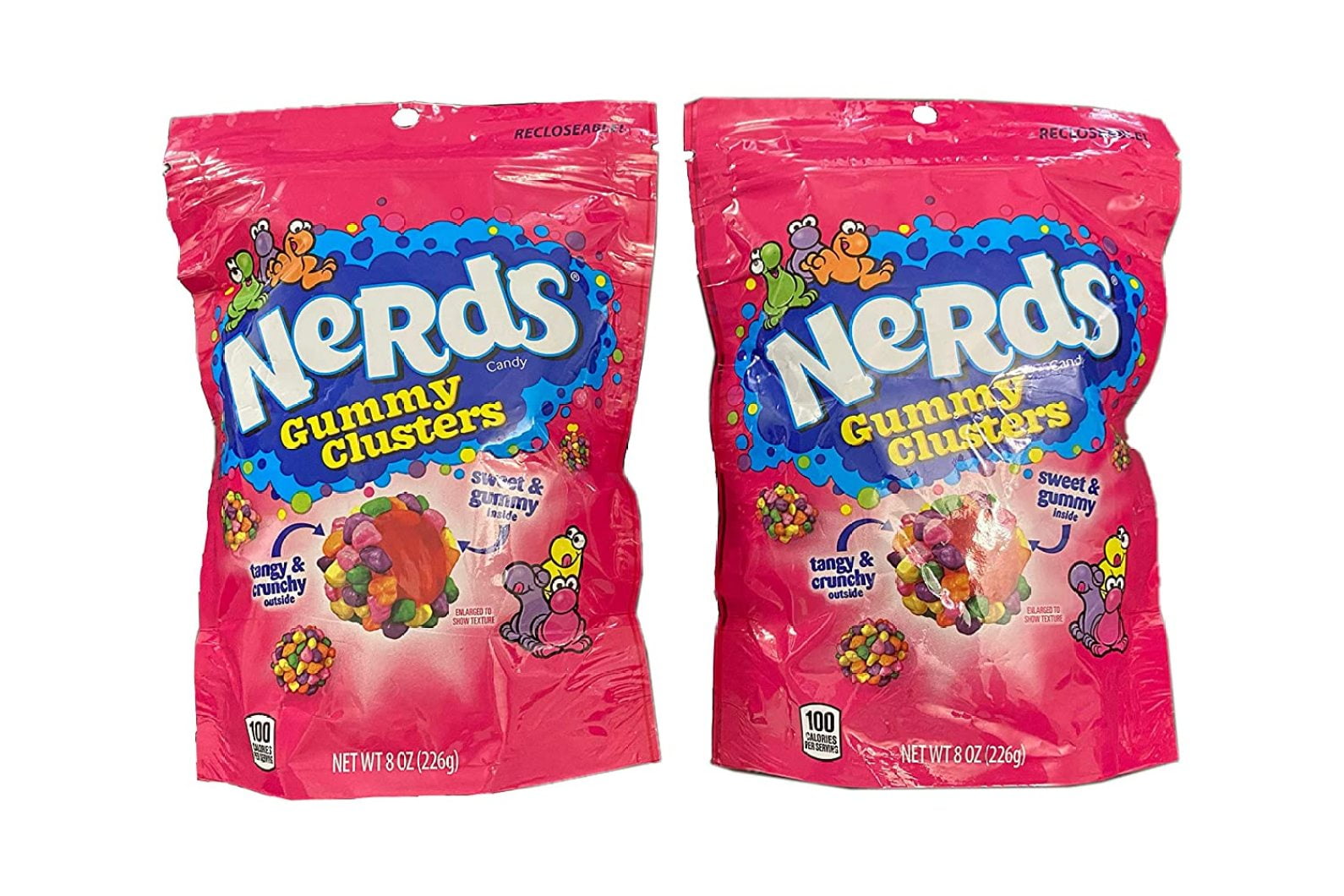 Nerds Gummy Clusters Candy 8oz (Pack of 2) - Walmart.com
