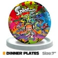 Splatoon Birthday Decorations Plates Party Supplies Tableware ...