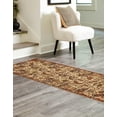 Unique Loom Saturn Collection Area Rug - Ion (2' 2" x 7' Runner Beige ...