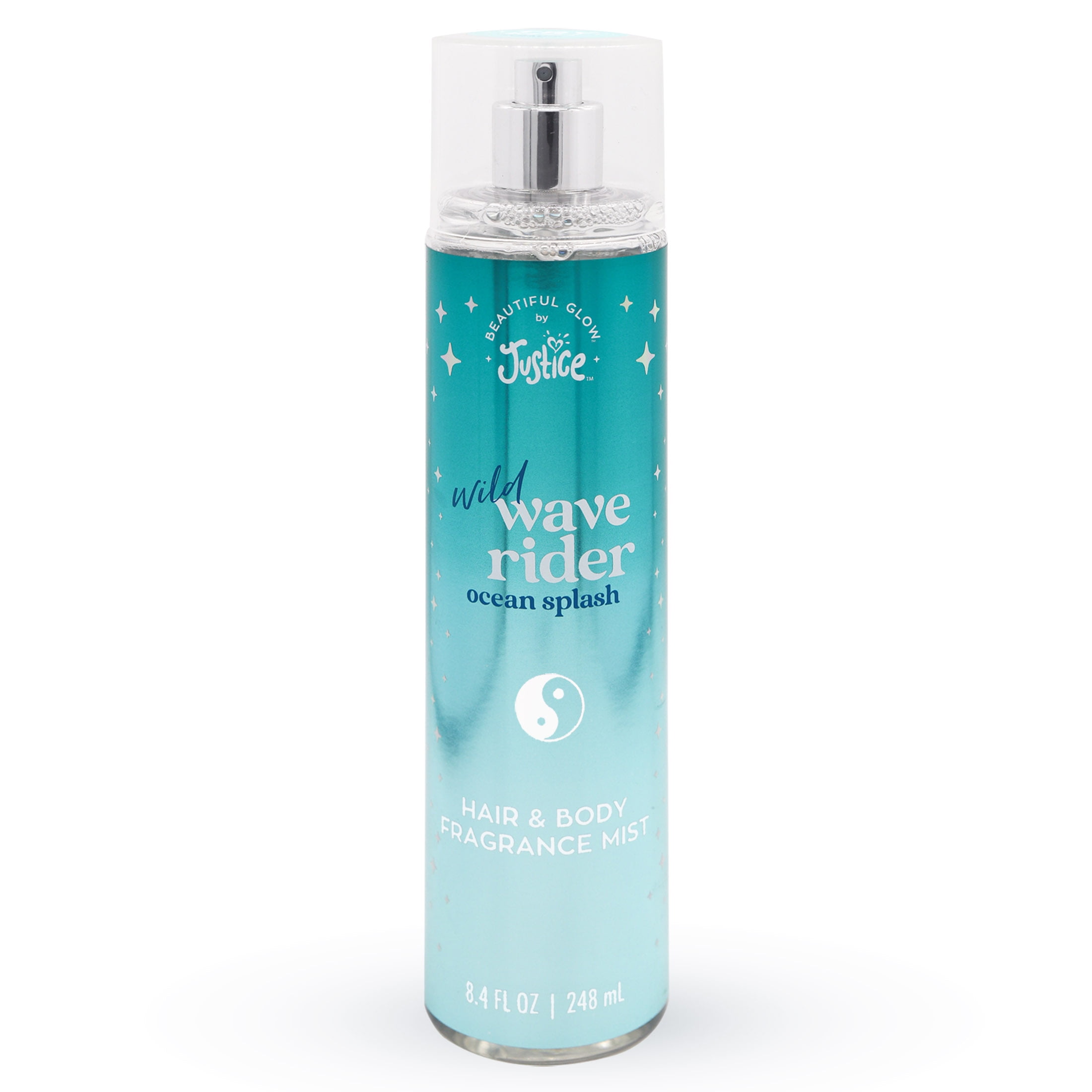 Beautiful Glow by Justice Hair and Body Fragrance Mist, Wild Wave Rider ...