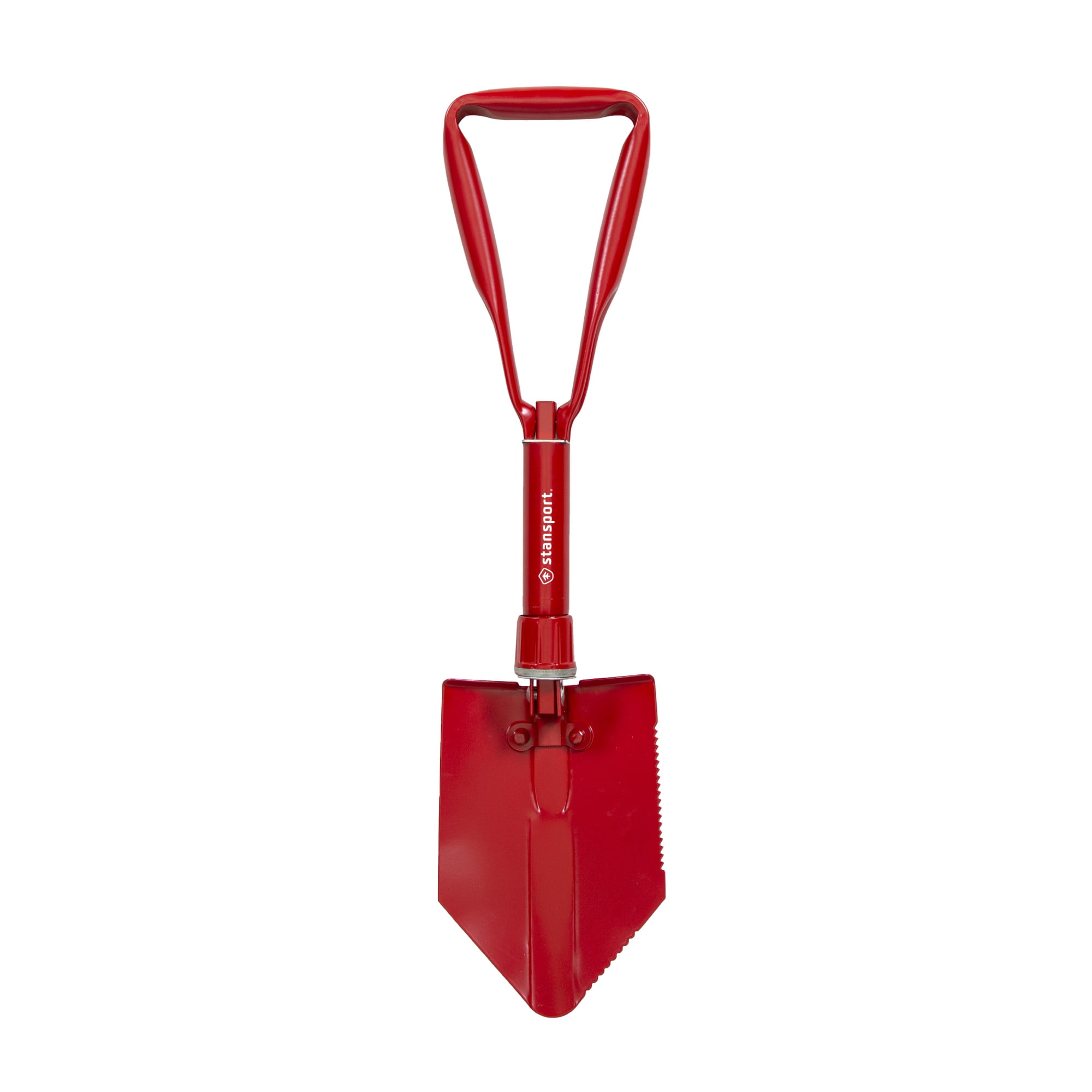 Stansport Double Folding Shovel - Red - Walmart.com