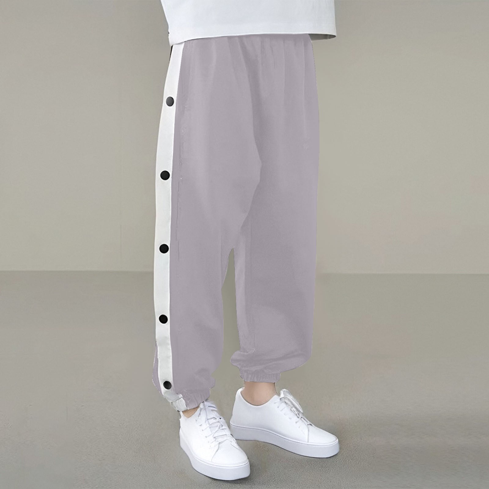 Click here for Peorpel Kids Boys Side Split Press Button Pants Sw... prices