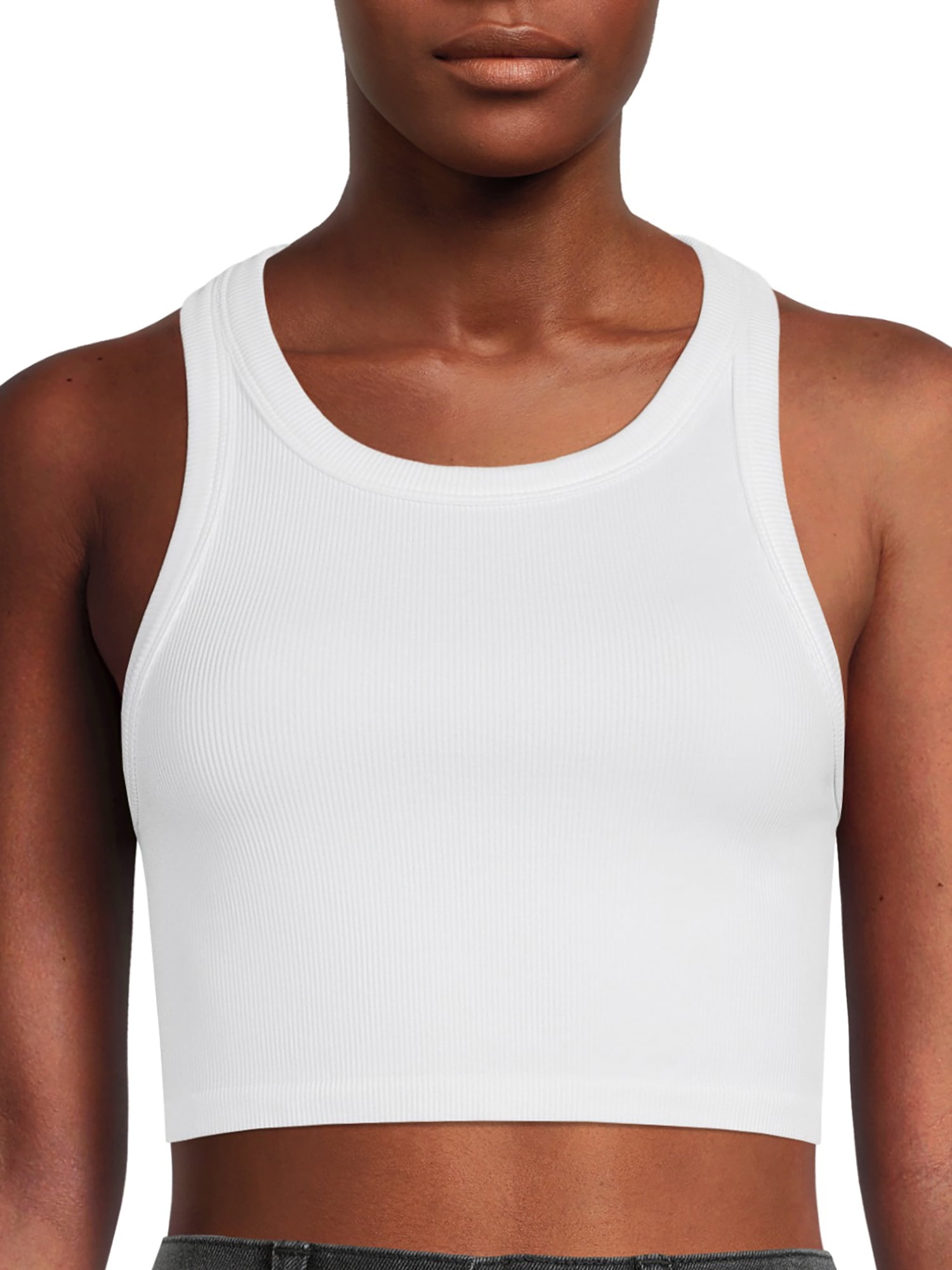 No Boundaries Juniors' Boyfriend Crop Bra - Walmart.com