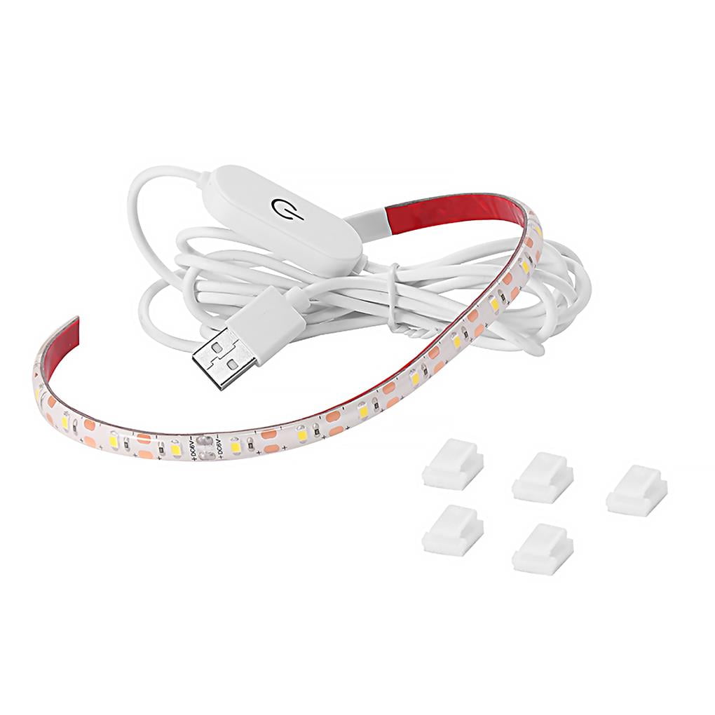 Tssuoun 6500K Sewing Machine Super Bright LED Strip Light USB Power ...